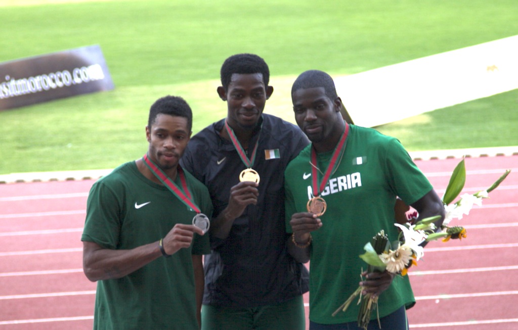 ‘Naijamericans’ Mark Jelks & Monzavous Edwards take African 100m Silver ...