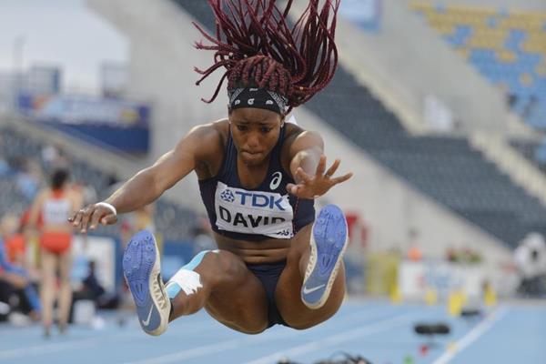 Yanis David inspires a French 1-3 in the Long Jump @ World U20 ...