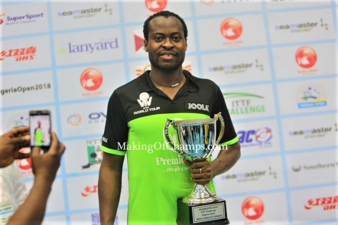 Quadri Aruna makes history, becomes first Nigerian to win ITTF ...