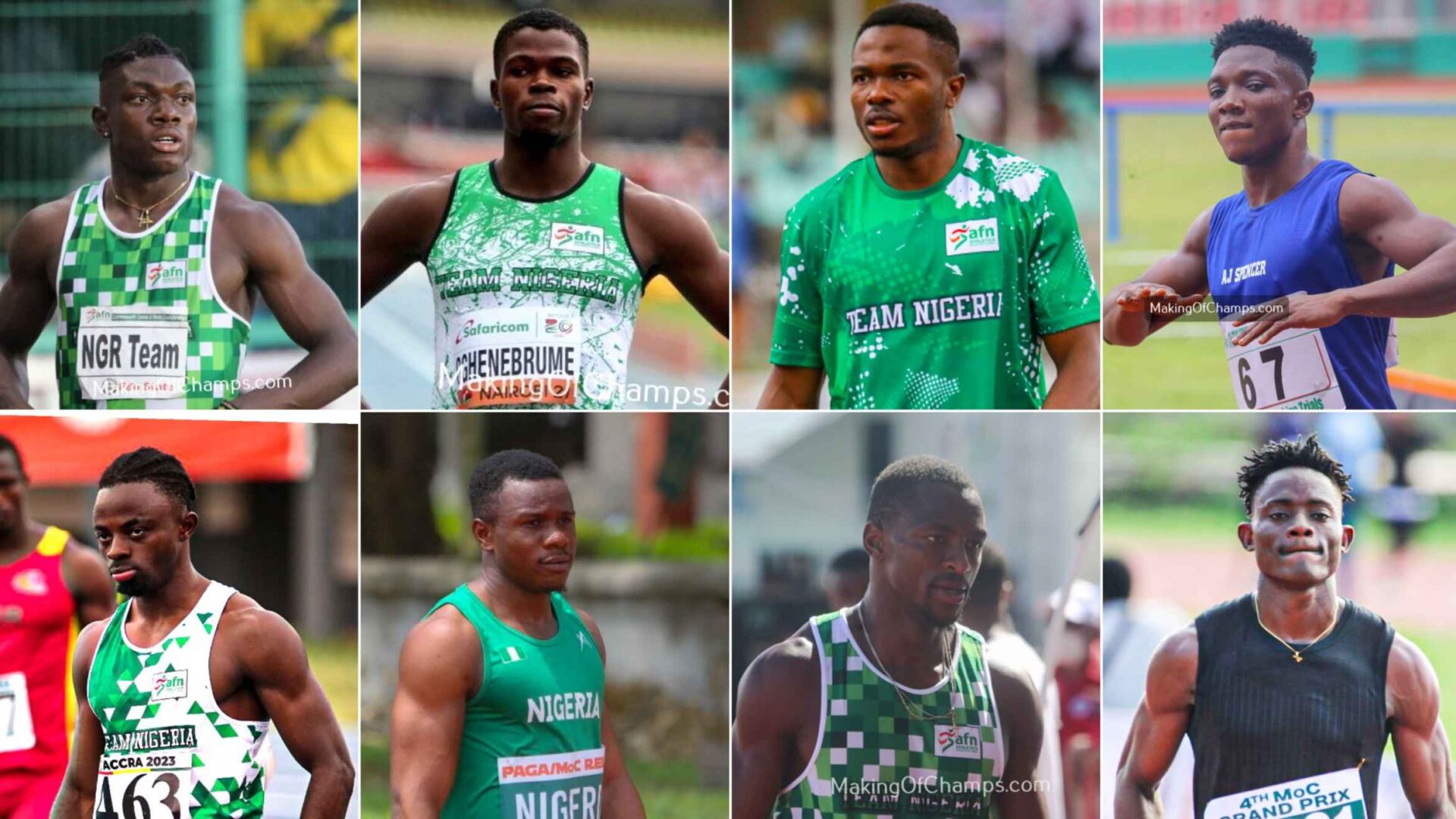 Nigerian Athletics Championships Preview: Men’s 100m/200m | MAKING OF ...